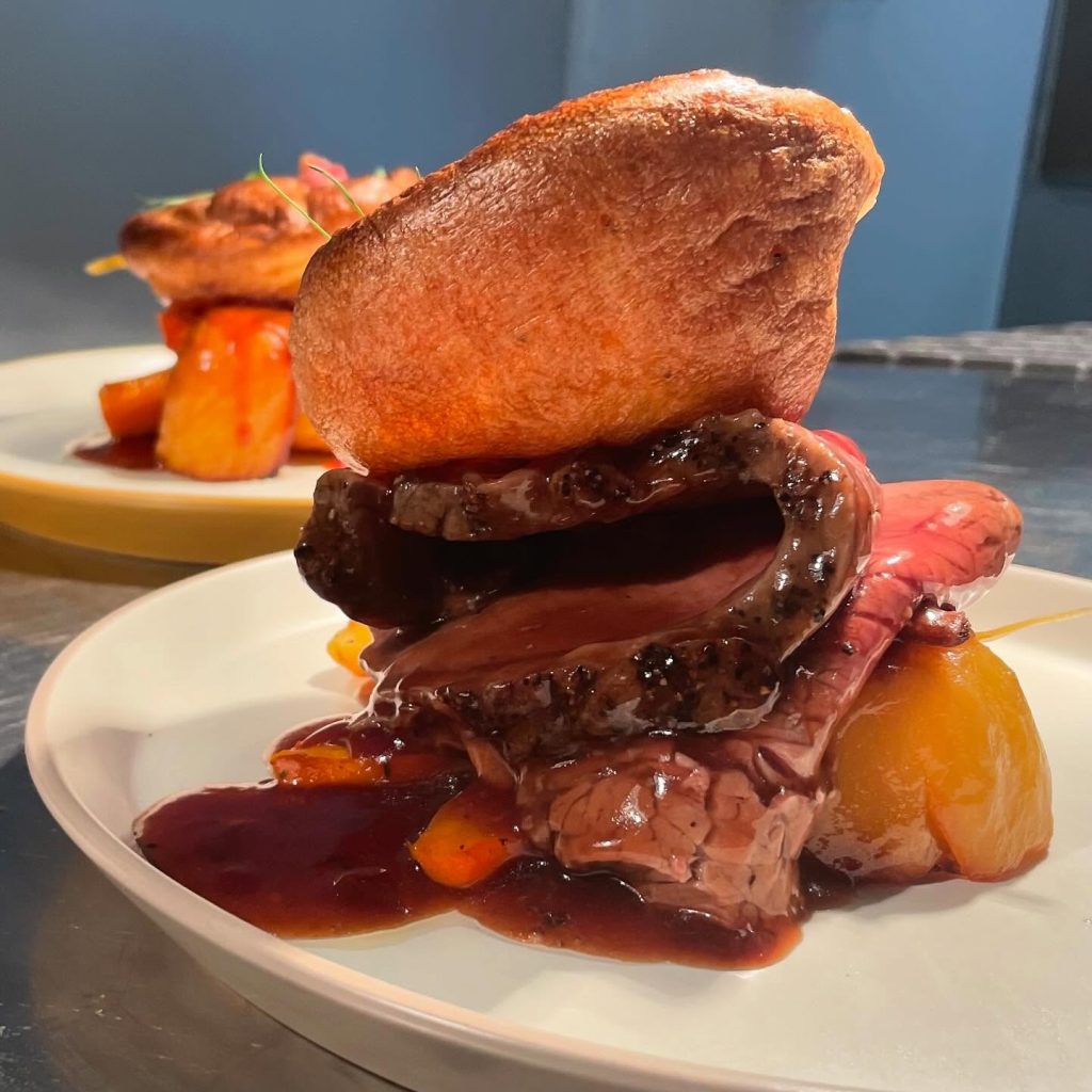 sunday roast at the vine - Venn Valley Vineyard